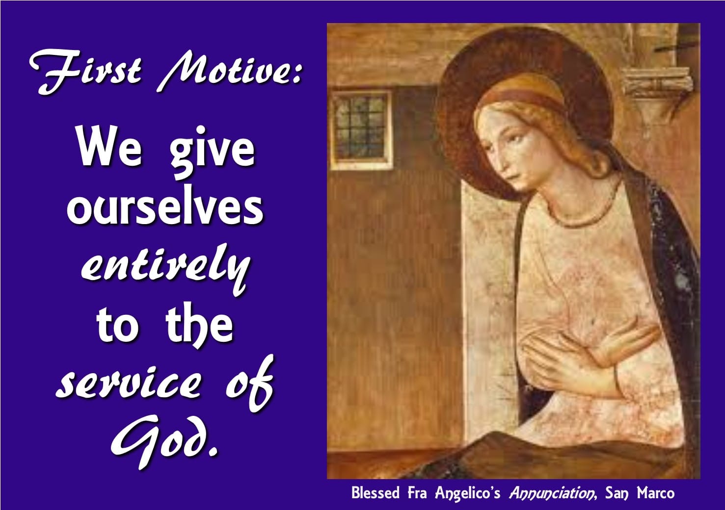 Marian Consecration – May 16, 2020 – Day 19 - IVE America